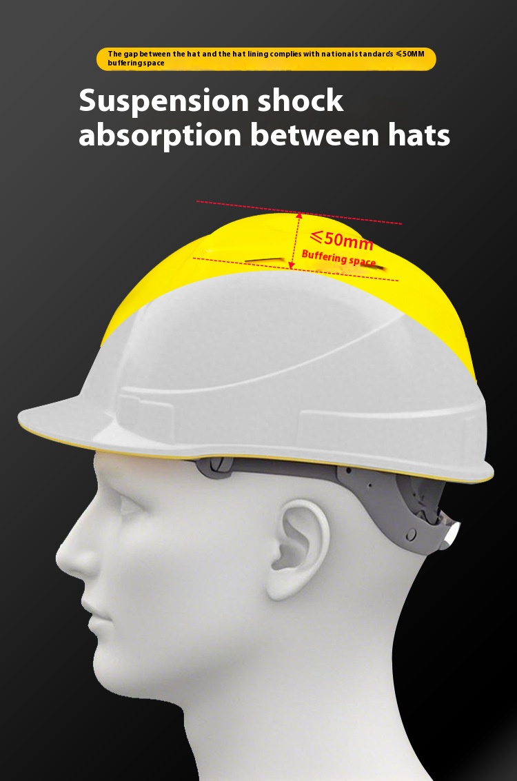 Safety helmet - Thickened construction site anti-shock building ...