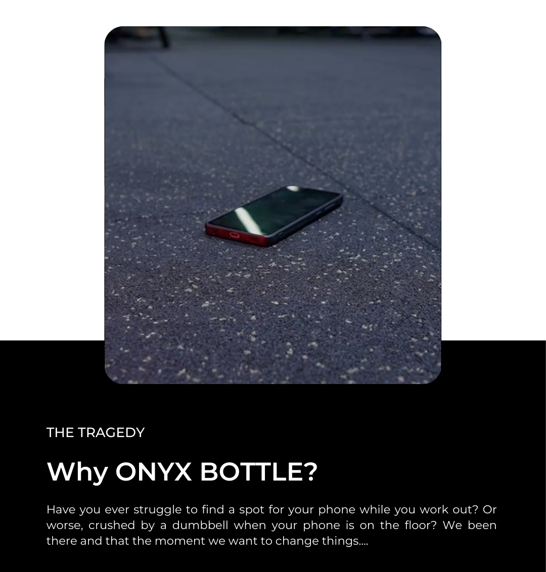 ONYX Bottle ver 1.0- 2.7L Oversized Magnetic Tripod Water Bottle ...