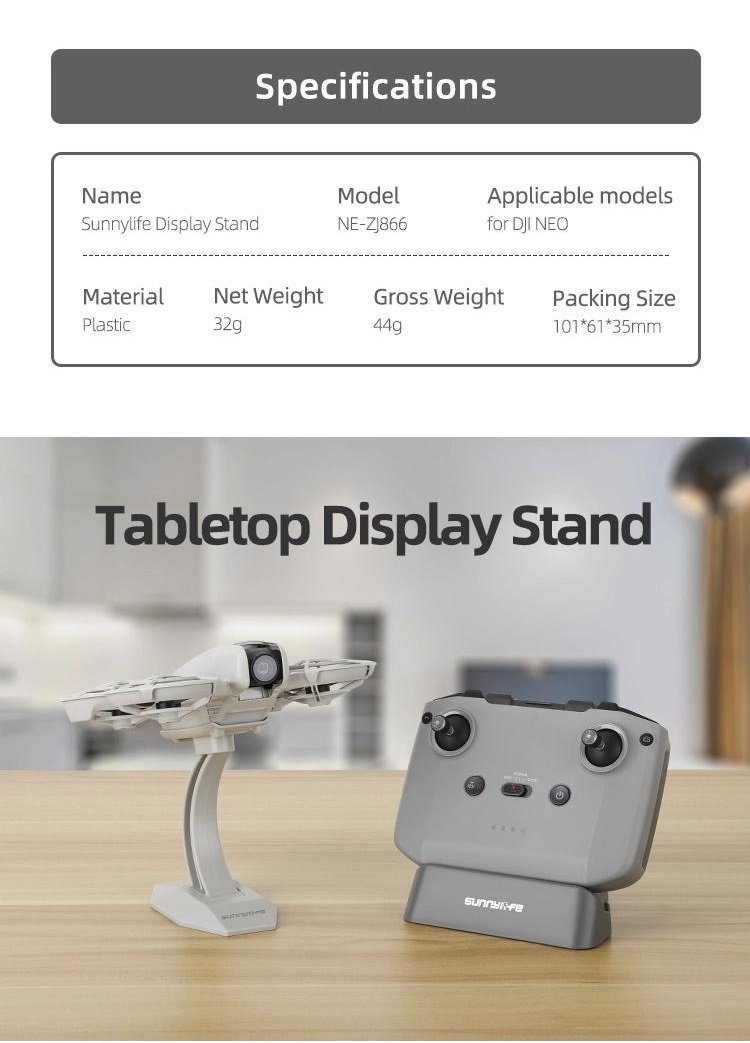DJI NEO DISPLAY STAND (SUNNYLIFE) | Shopee Singapore