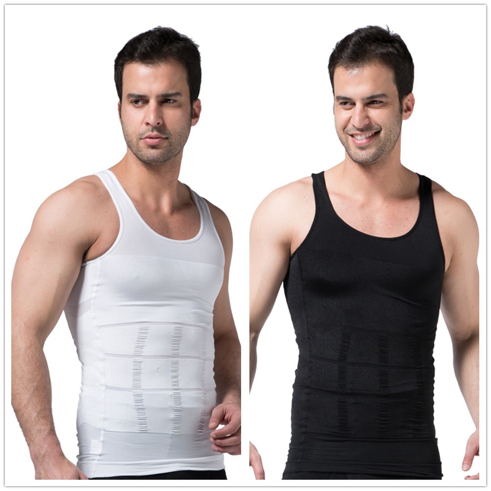 Men Singet Slimming Singlet Body Shape Wear Men Slimming Vest Singlet ...
