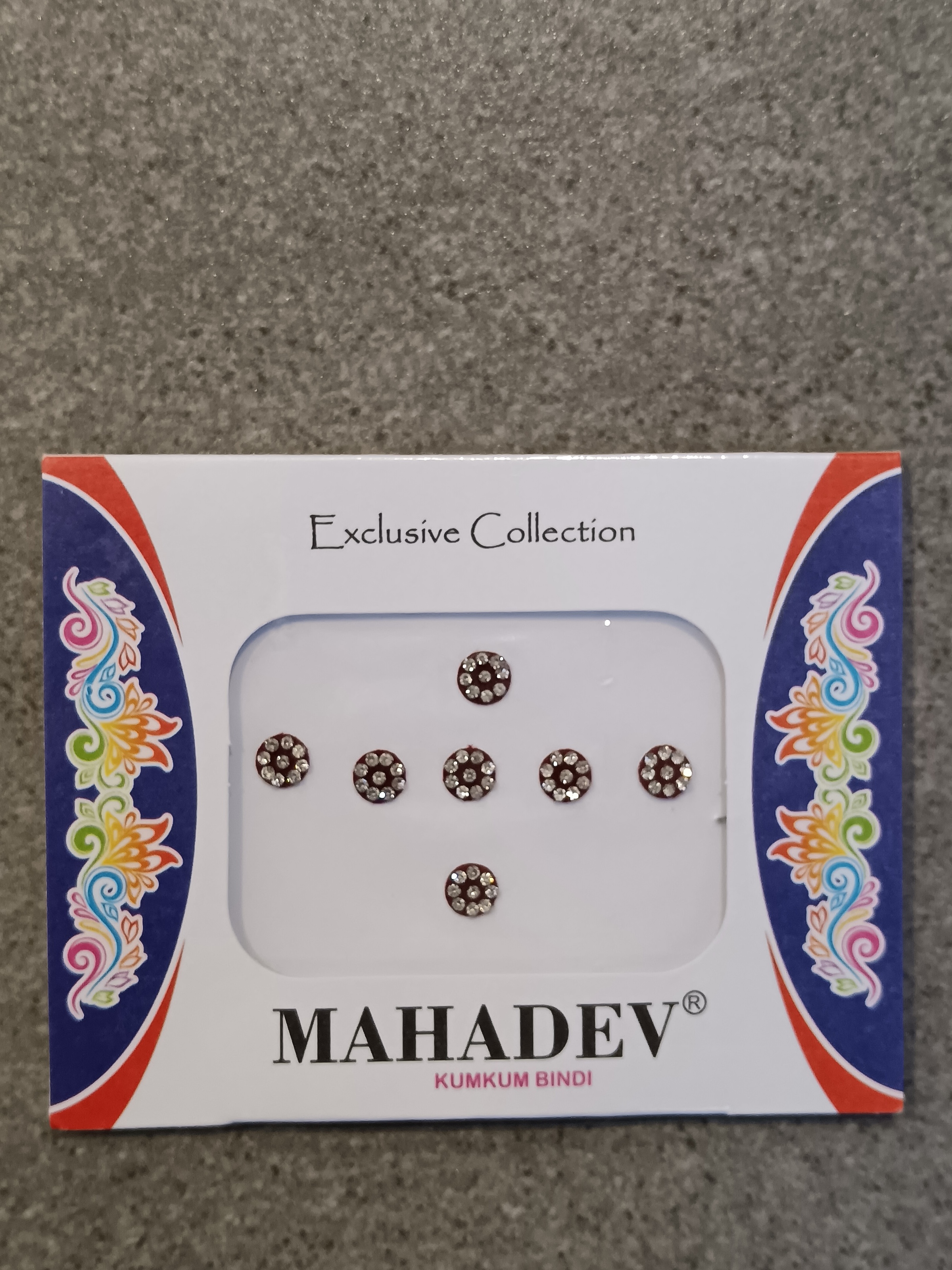 Fancy White Stone Design Indian Sticker Pottu Forehead Bindi Potu Wear ...