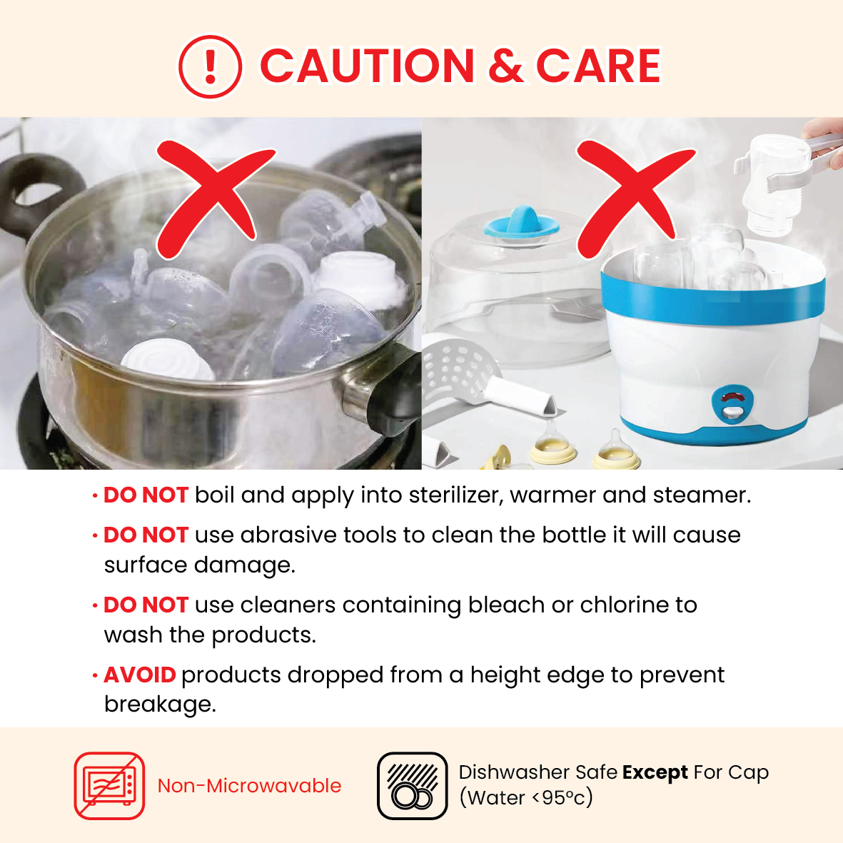 EPLAS MODERN Crystal Clear Water Bottle With Handle, Water Tumbler ...