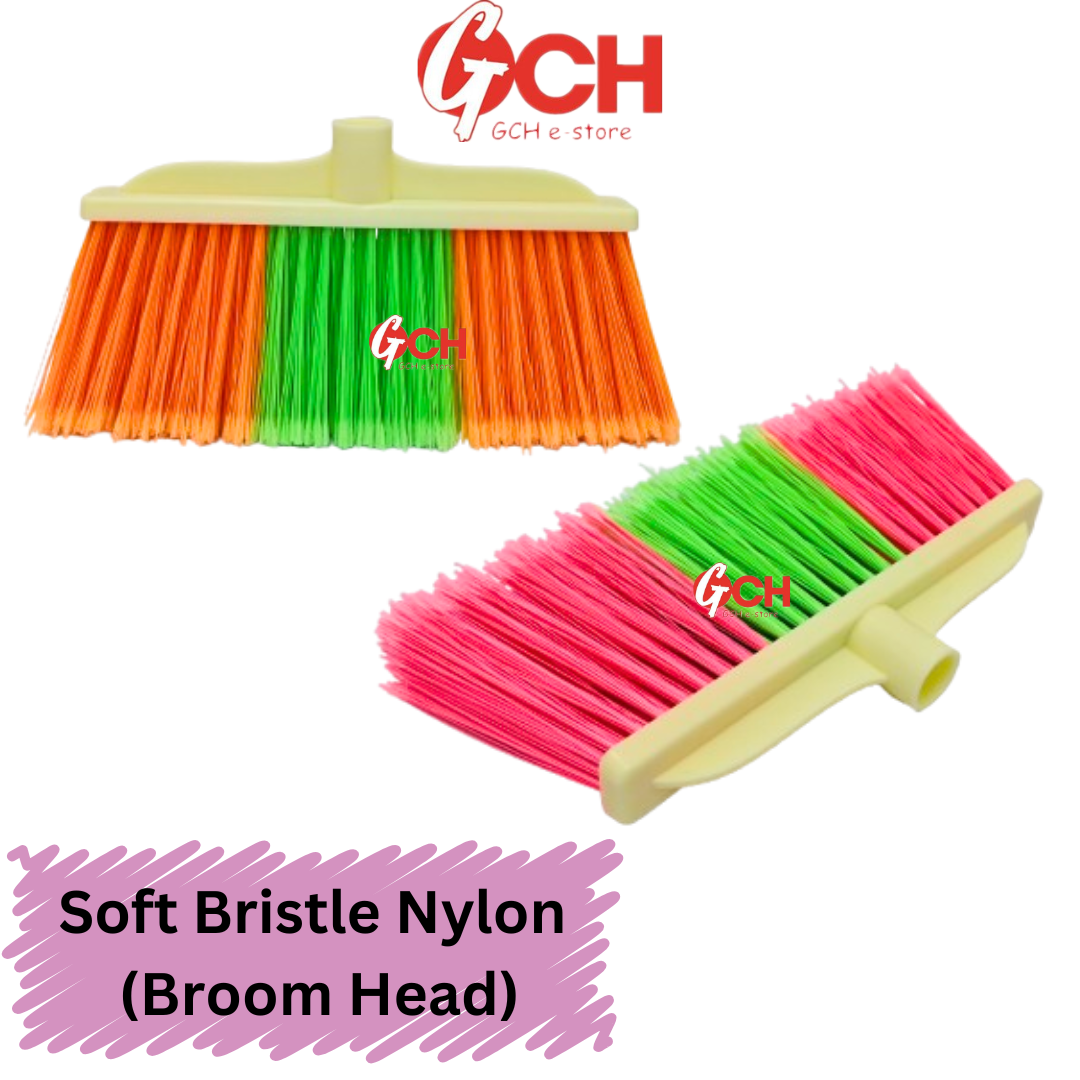 Broom Head Hard Broom Soft Broom / Cleaning Broom Sweeper | Shopee ...