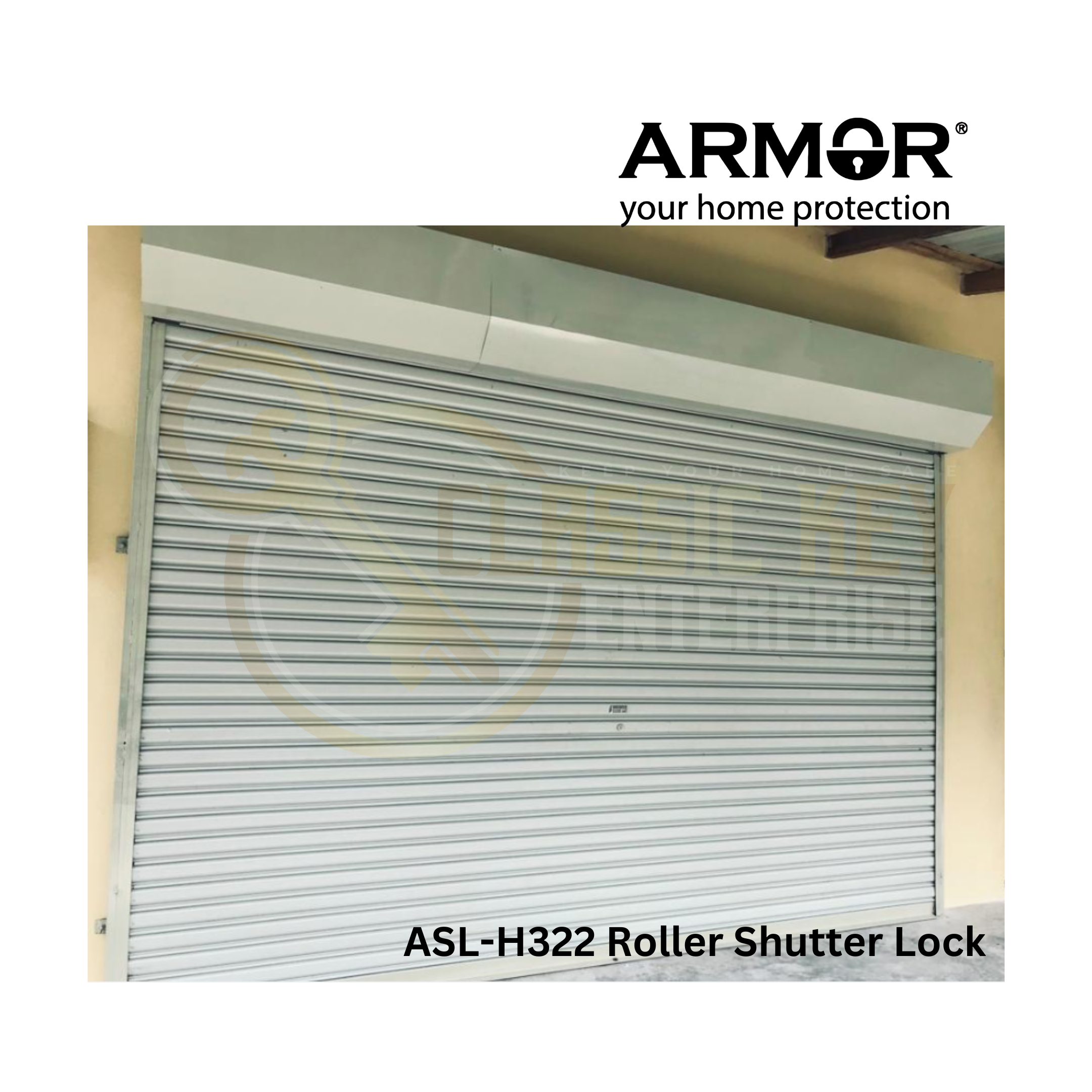 Armor Roller Shutter Centre Lock Set With 2 keys | Shopee Singapore