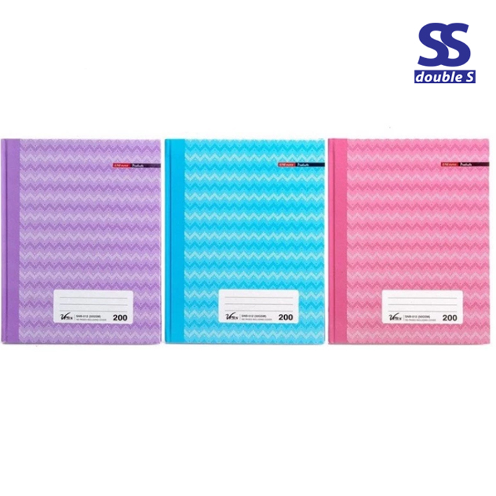 Uni Paper Vplus F5 / F4 Hard Cover Foolscap Book / Notebook (120/200 ...