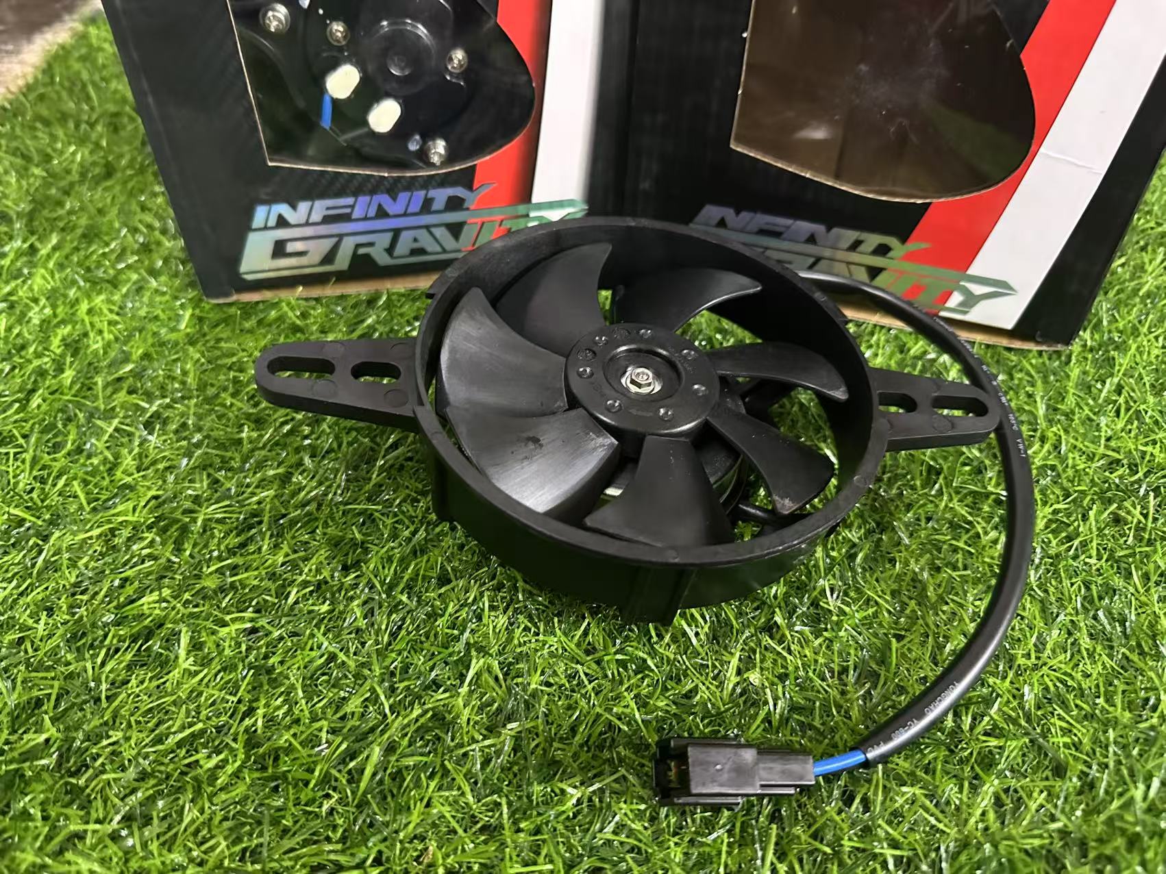 LEO Y15ZR V1 / V2 RACING RADIATOR FAN ( BIG ) KIPAS RADIATOR 110MM ...