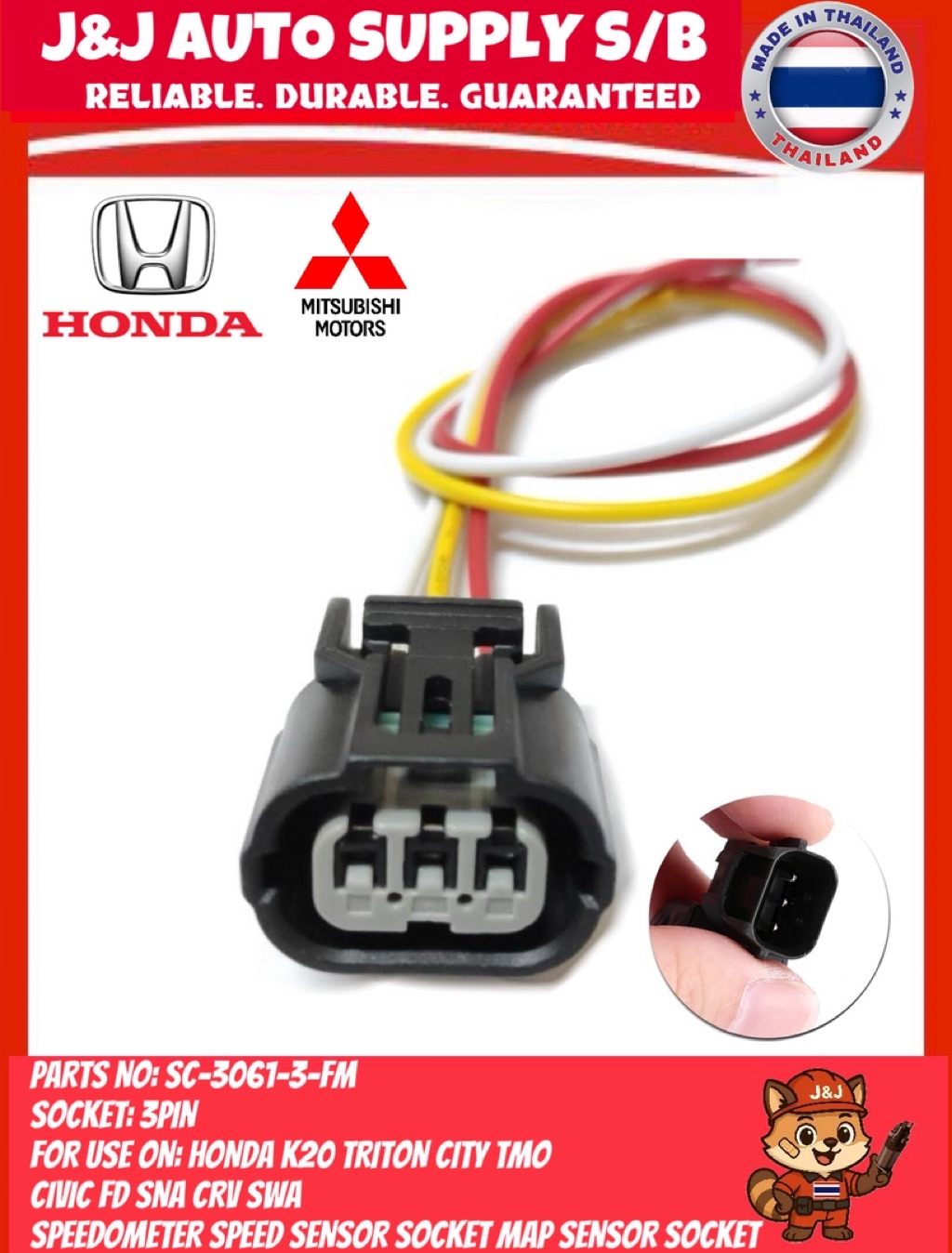 SC-3961-3-FM HONDA K20 TRITON CITY TMO CIVIC FD SNA CRV SWA SPEEDOMETER ...