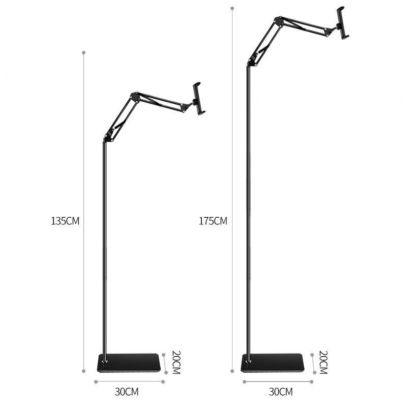 Adjustable Floor Stand for Mobile Phones & Tablets - Lazy Holder ...