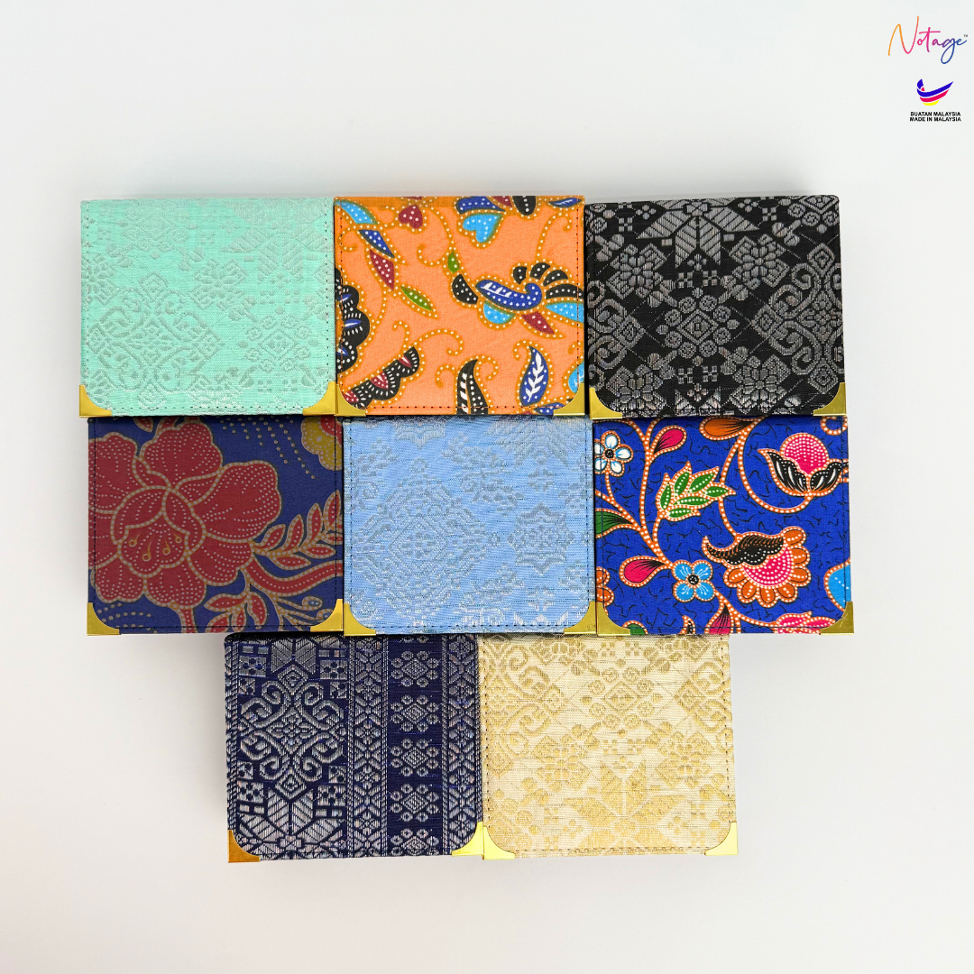 Single Memo Box Songket / Batik Design 200 Sheets Memo Pad Office ...