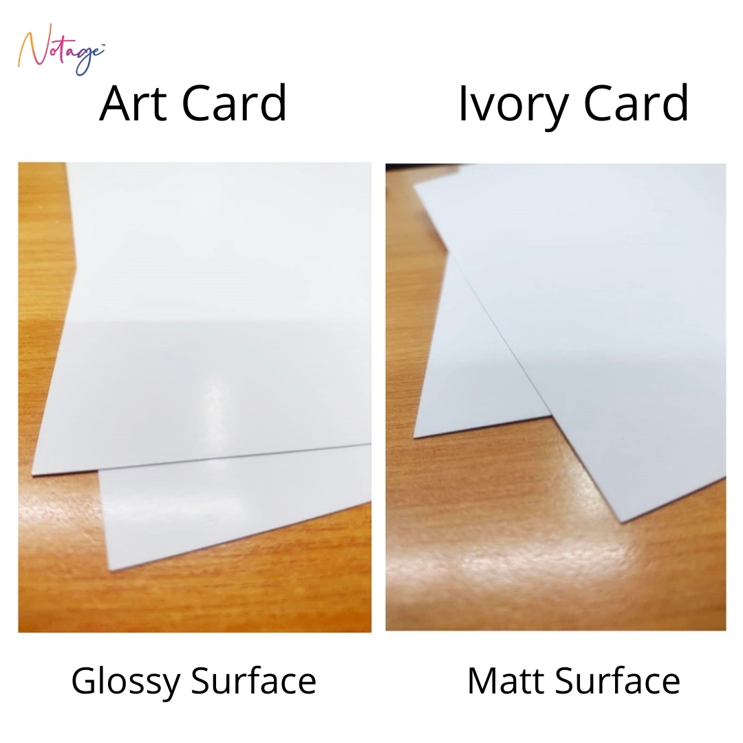 210/230G/250GSM Ivory Card Art Card 2 Side A4/A5 Size 100 Sheets for ...