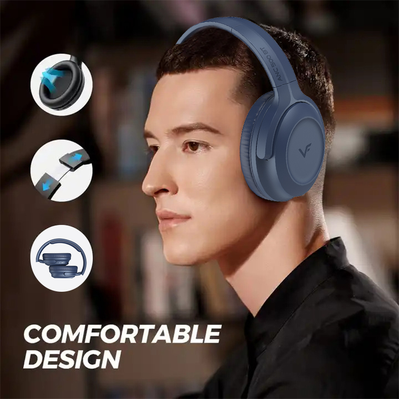 Vinnfier VF ANC 500 BT Active Noise Cancelling High Performance ...