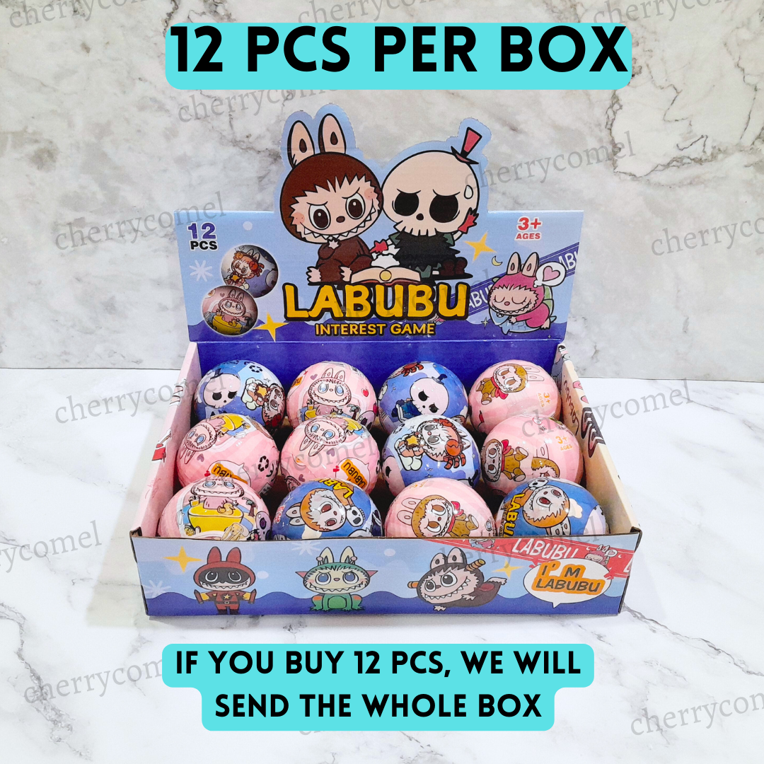 Labubu Surprise Egg Toy Blind Box Toys Party Goodies Bags | Shopee ...