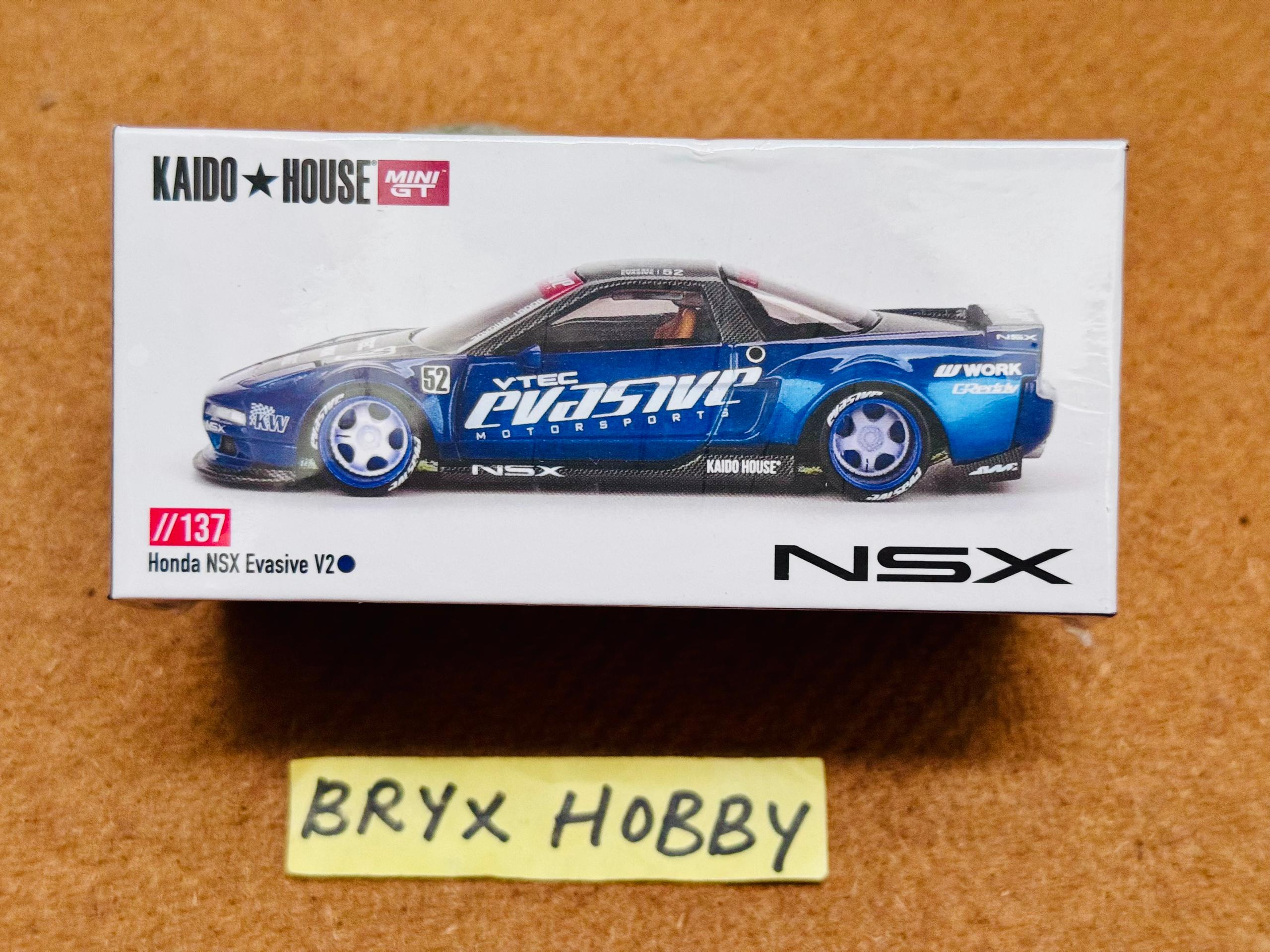 TSM Models Mini GT X Kaido House Honda NSX Evasive V2 KHMG137 Metallic ...