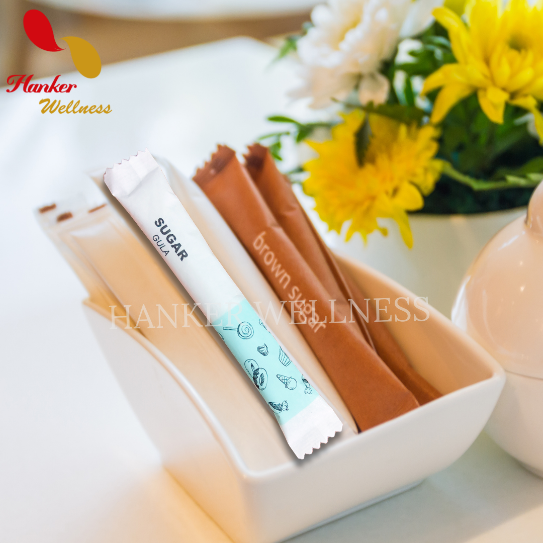 White Sugar Sachet Gula Putih Gula Pasir Paket Individu Individual ...