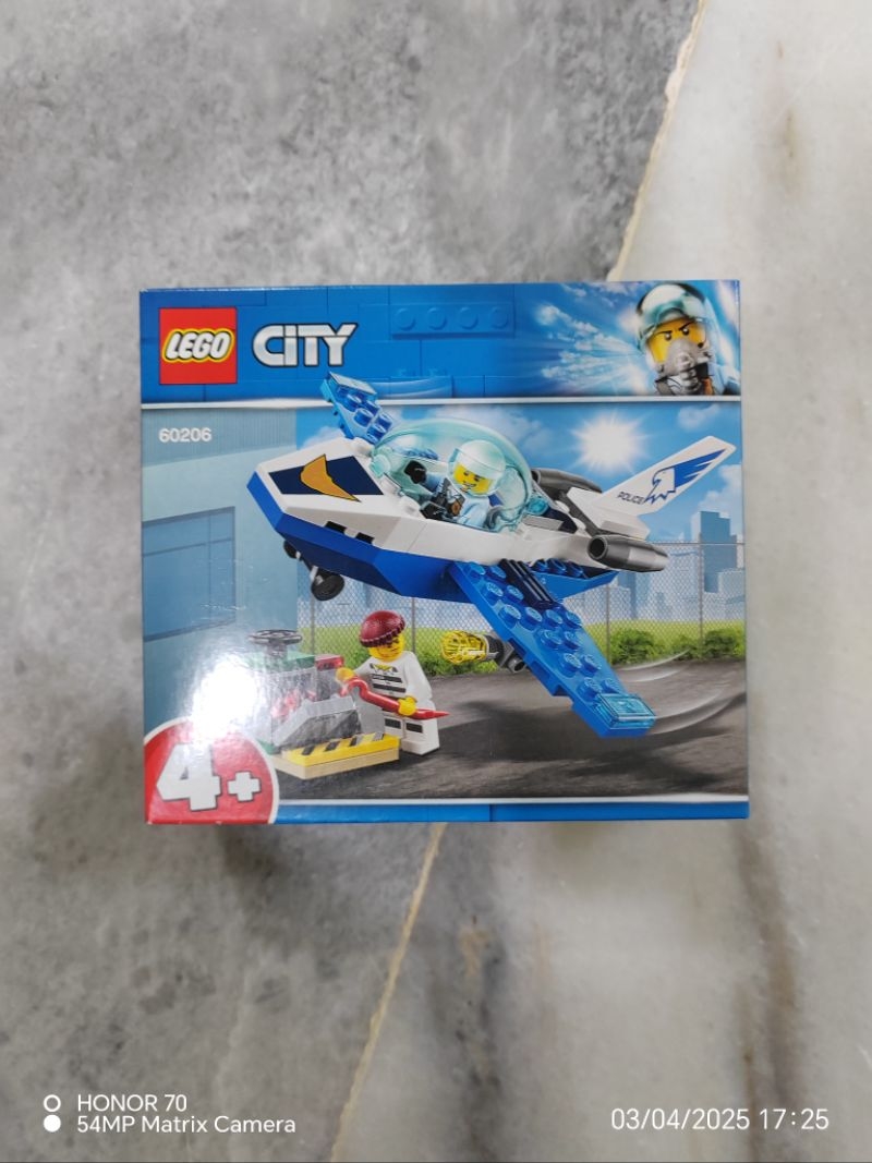LEGO 60206 City Sky Police Jet Patrol | Shopee Singapore