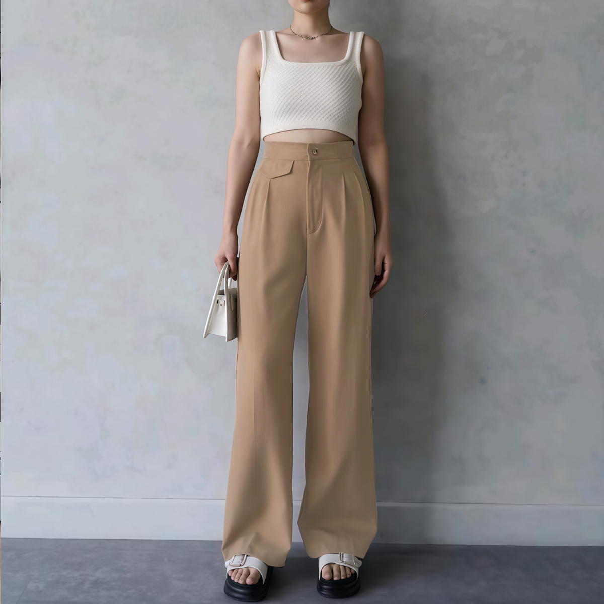 Seluar Slack Perempuan Straight Cut Pants Wanita Office Pant Ladies ...