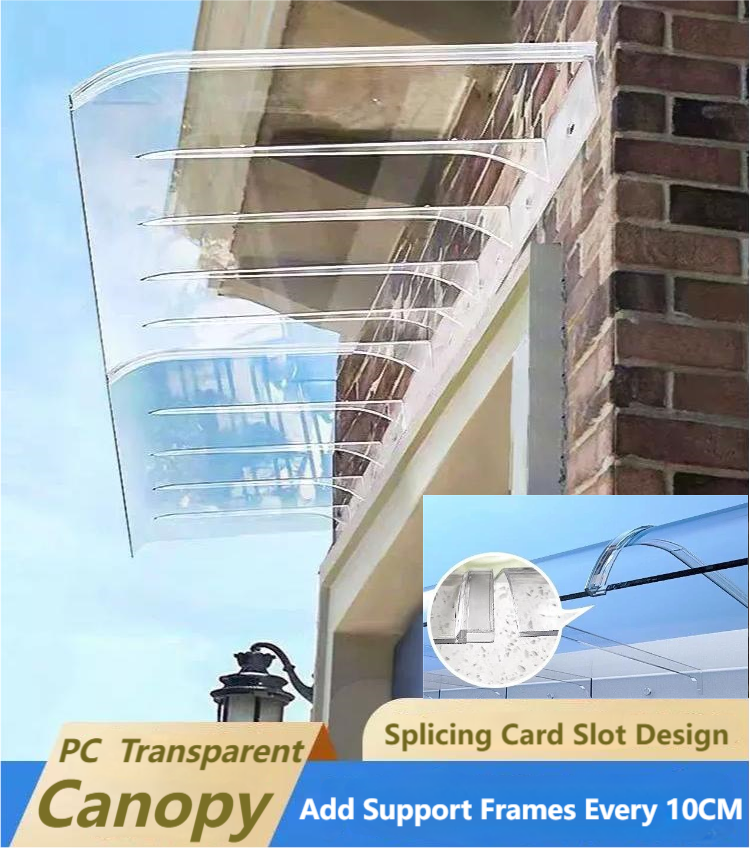 Transparent Window Awning Eaves Invisible Canopy Rain Shade Outdoor ...