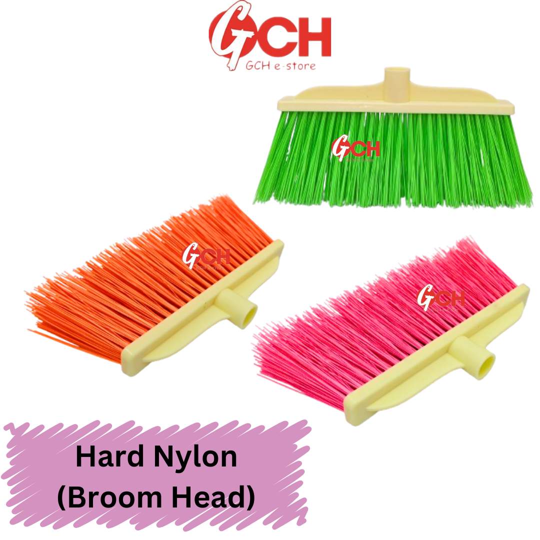 Broom Head Hard Broom Soft Broom / Cleaning Broom Sweeper | Shopee ...
