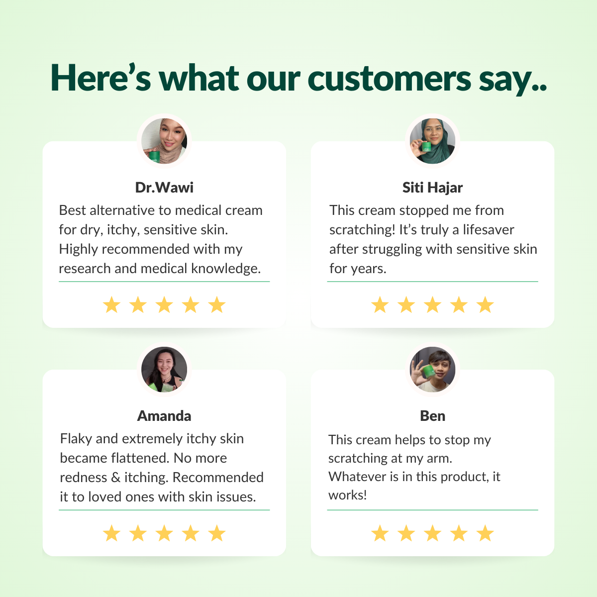 Jolicare Cream - Herbal Repair For Dry Itchy and Sensitive Skin | Baiki ...