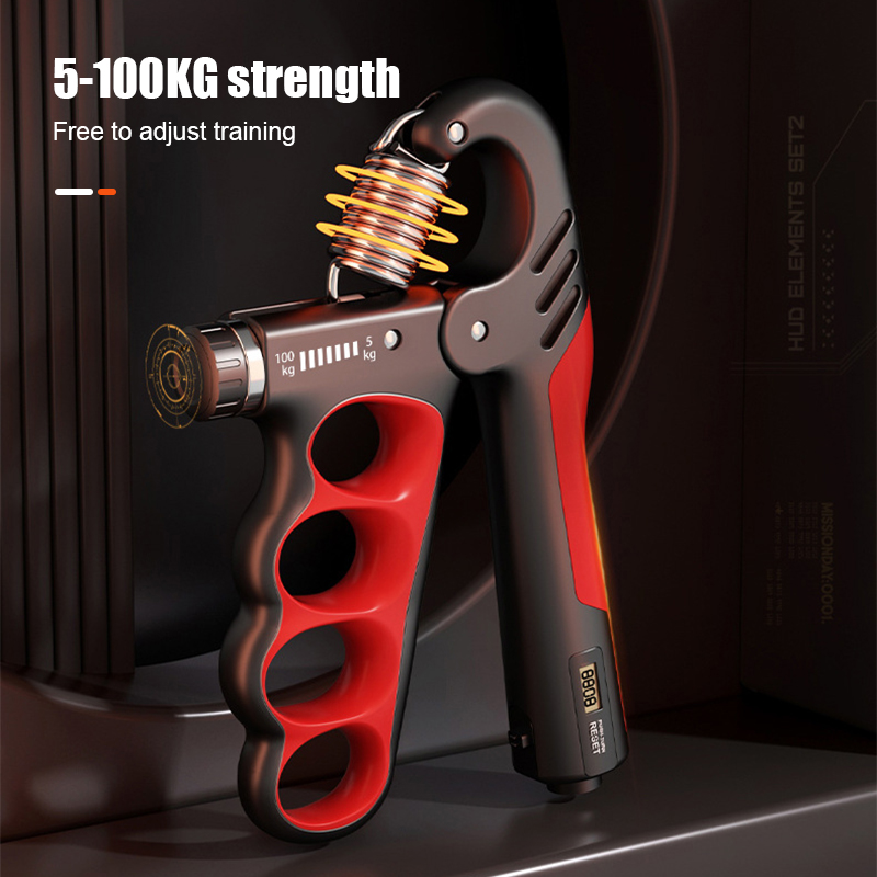 Hand Gripper Finger Grip Power Forearm Strength Muscle Recovery Workout ...