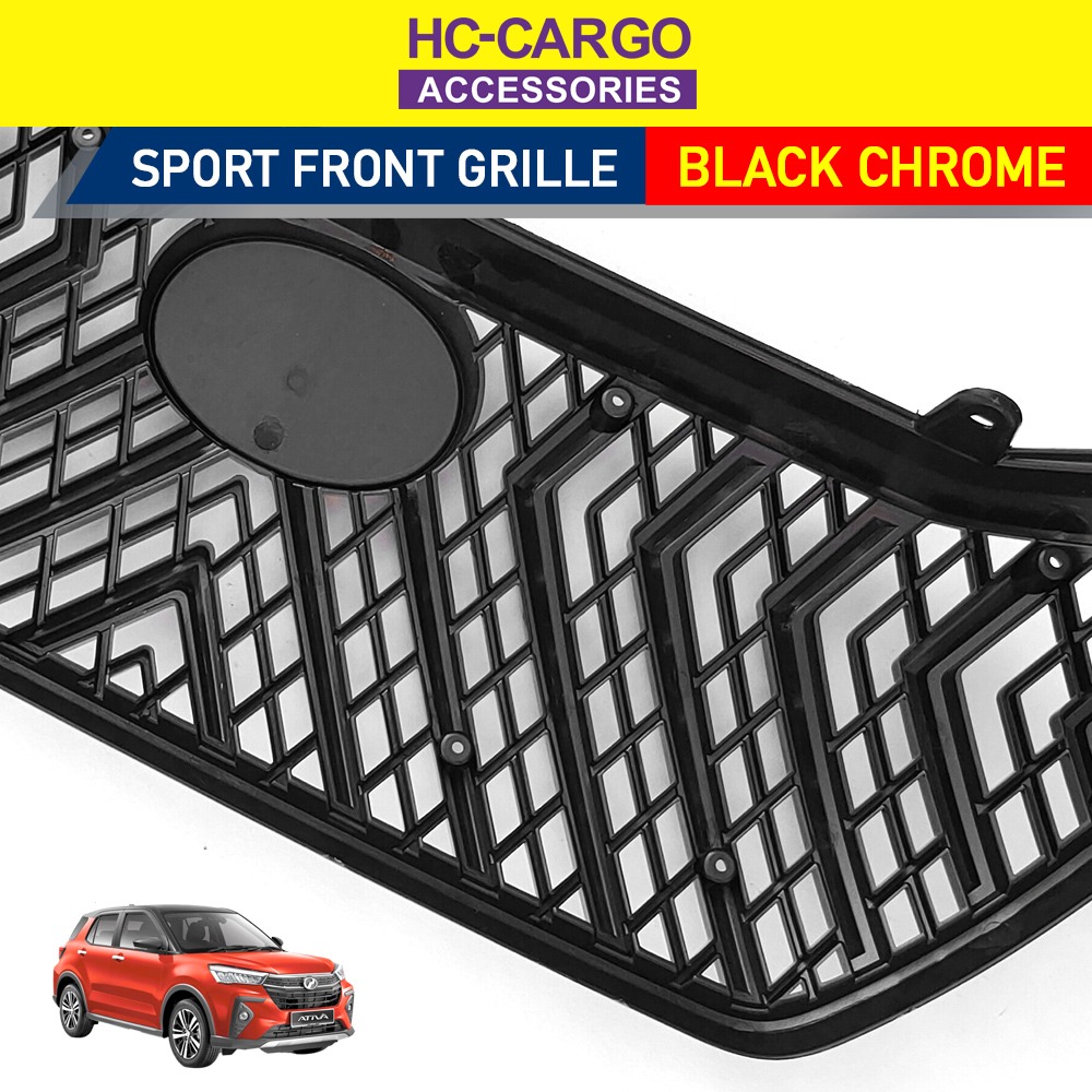 Perodua Ativa 2021-2025 Front Grille LEXUS Dark Knight Design Grilles ...