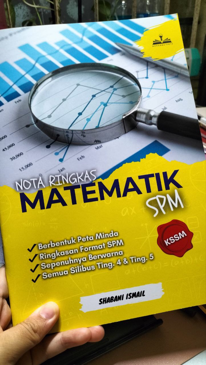 Mathematics Brief Notes SPM KSSM Ting 4-5 (BM version) | Shopee Singapore