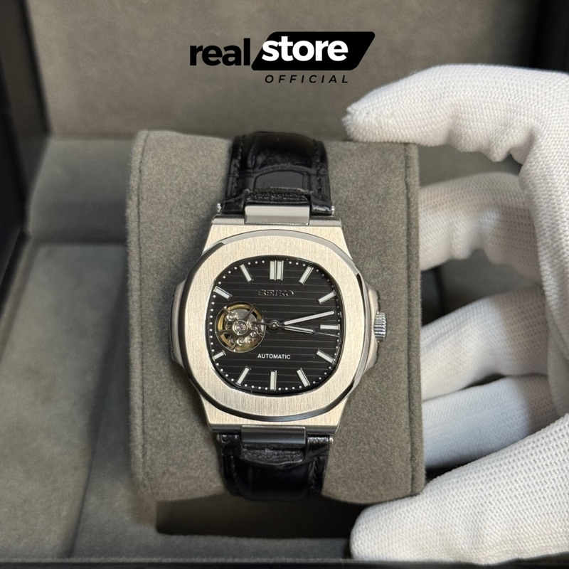 Seiko Mod Open Heart Nautilus Mechanical watch Seiko Modify Seiko ...