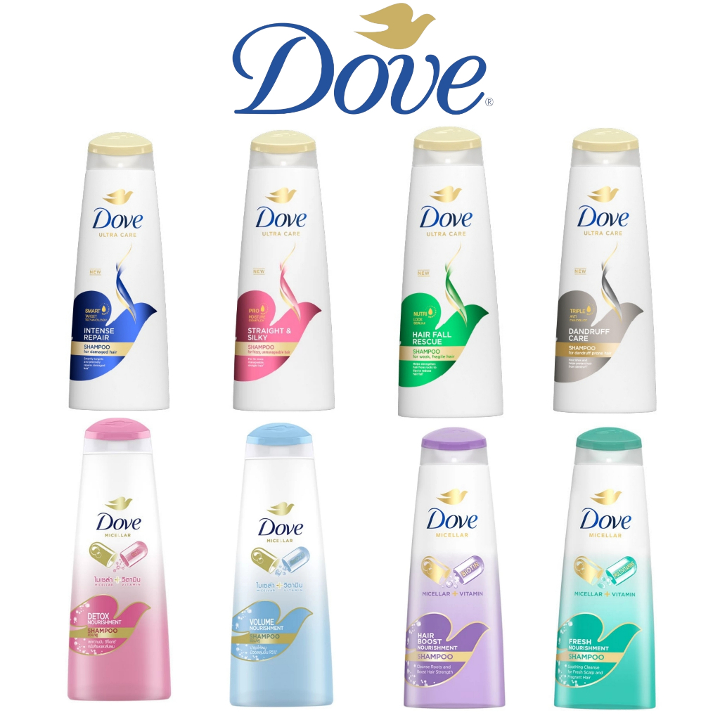 Dove Hair Shampoo 680ml and 650ml and 330ML ( Big Promisi) | Shopee ...