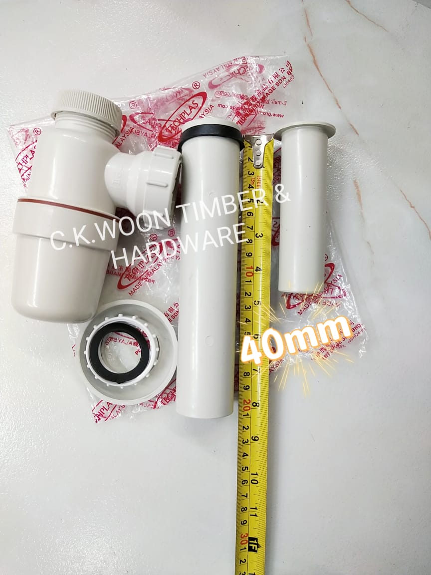 (1-1/4")32mm BASIN BOTTLE TRAP (With WASTE OR W/out WASTE) FOR TOILET ...