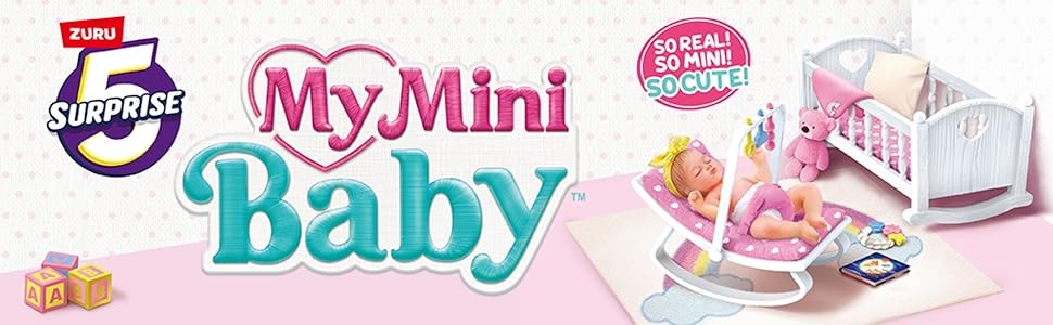 Zuru 5 Surprise Mini Brands Toys My Mini Baby Surprise Doll Cute ...