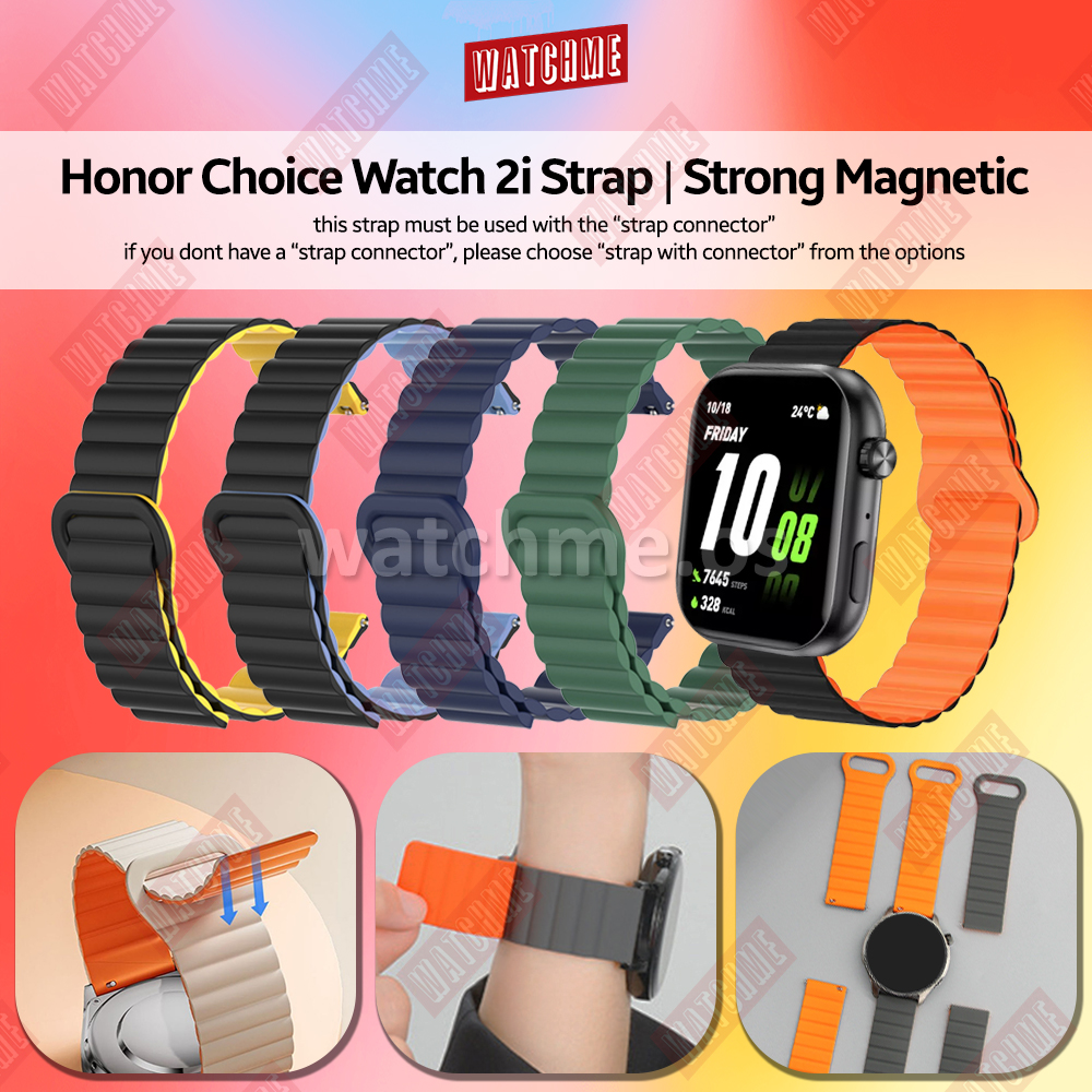 Honor Choice Watch 2i Strap, Strong Magnetic Clasp 20mm, High Quality ...