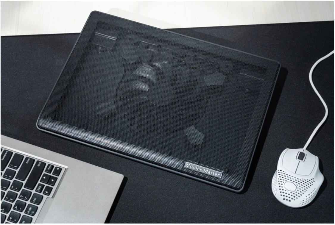 COOLER MASTER NOTEPAL I100 COOLER PAD WITH SILENT 140MM FAN AND SUPPORT ...
