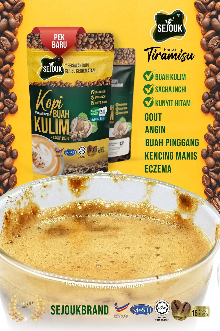 KULIM FRUIT COFFEE + SACHA INCHI SEJOUK COFFEE | Shopee Singapore
