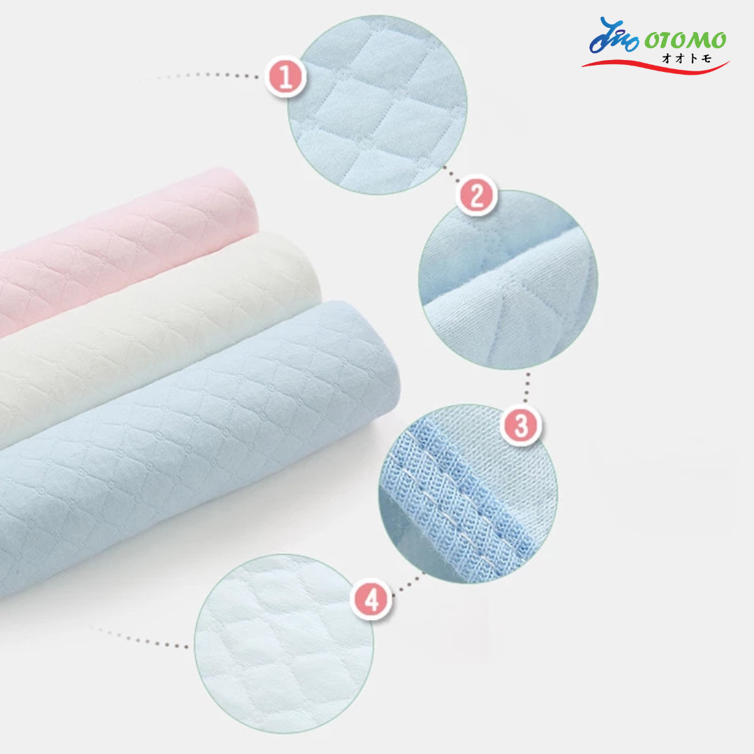 Baby Infant Cotton Breathable Waterproof Washable Reusable Nappy Mat ...
