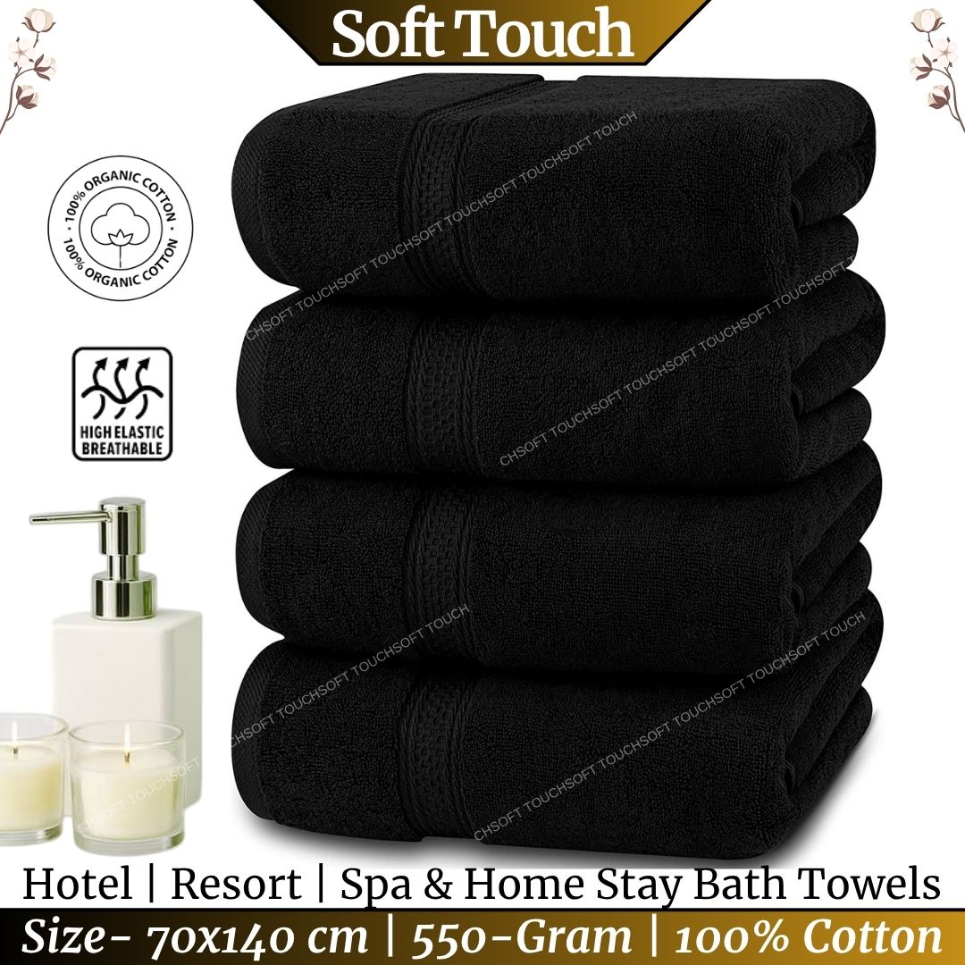 Premium High Quality Bath Towel 100% Cotton Quick Dry Highly Absorbent ...