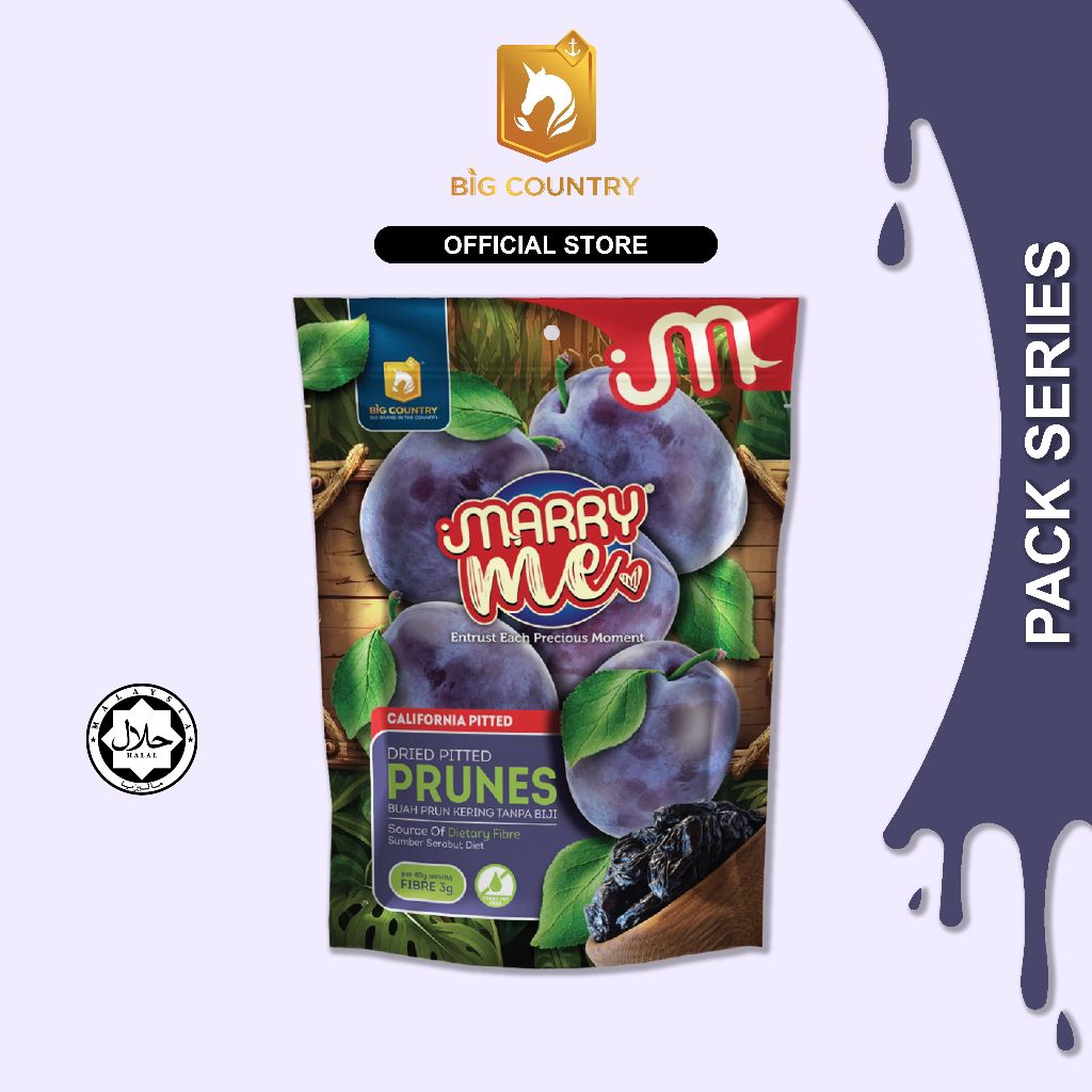 [FSC] Big Country USA Dried Pitted Prunes 300gm | Shopee Singapore