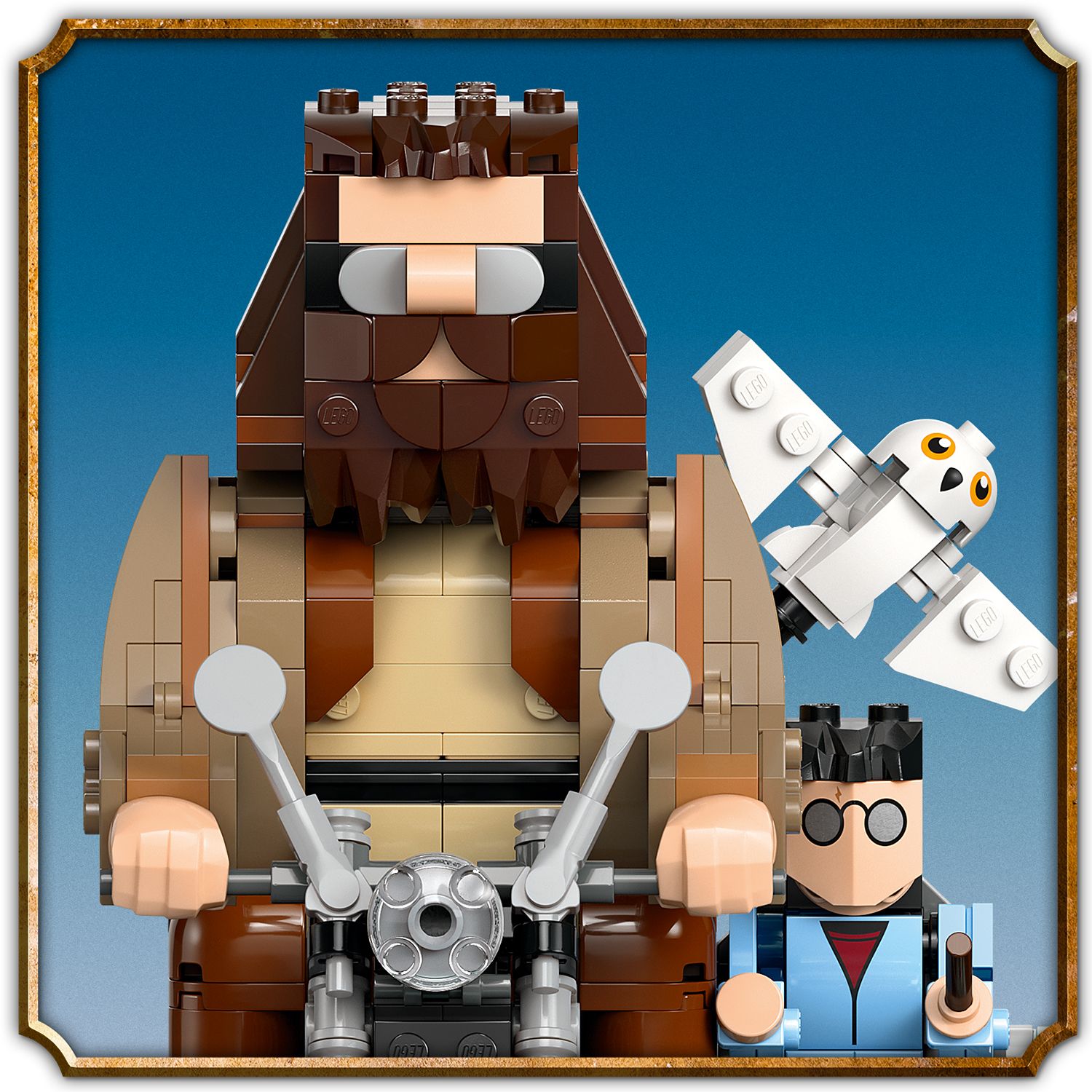 LEGO Harry Potter 76443 Hagrid & Harry's Motorcycle Ride (617 Pieces ...