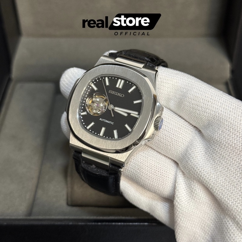 Seiko Mod Open Heart Nautilus Mechanical watch Seiko Modify Seiko ...