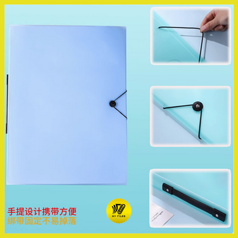 MYFILES 20 Pocket A2 Clear Holder Folder Document Drawing Storage ...