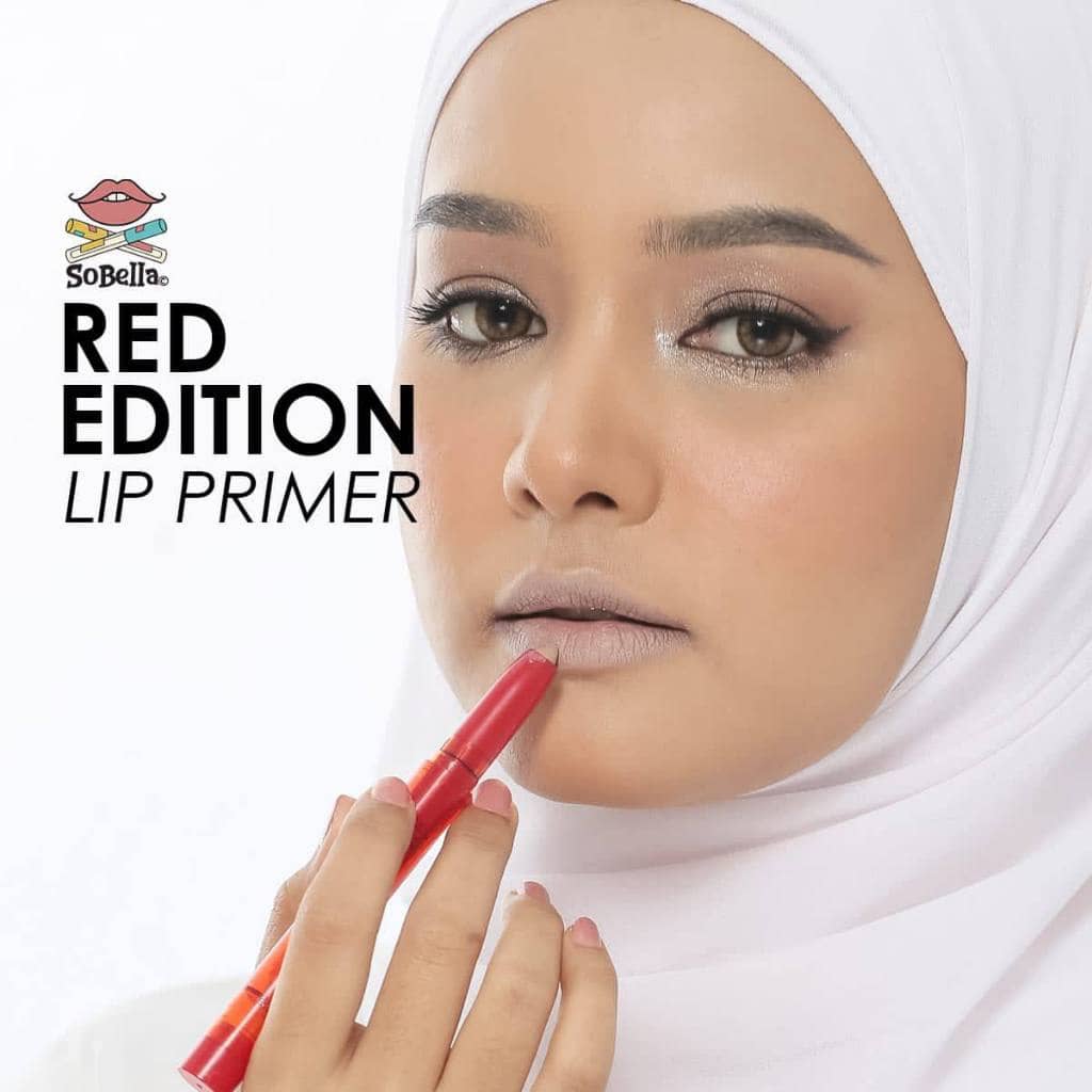 SOBELLA LIP PRIMER RED EDITION FOR LONG LASTING LIPMATTE | Shopee Singapore