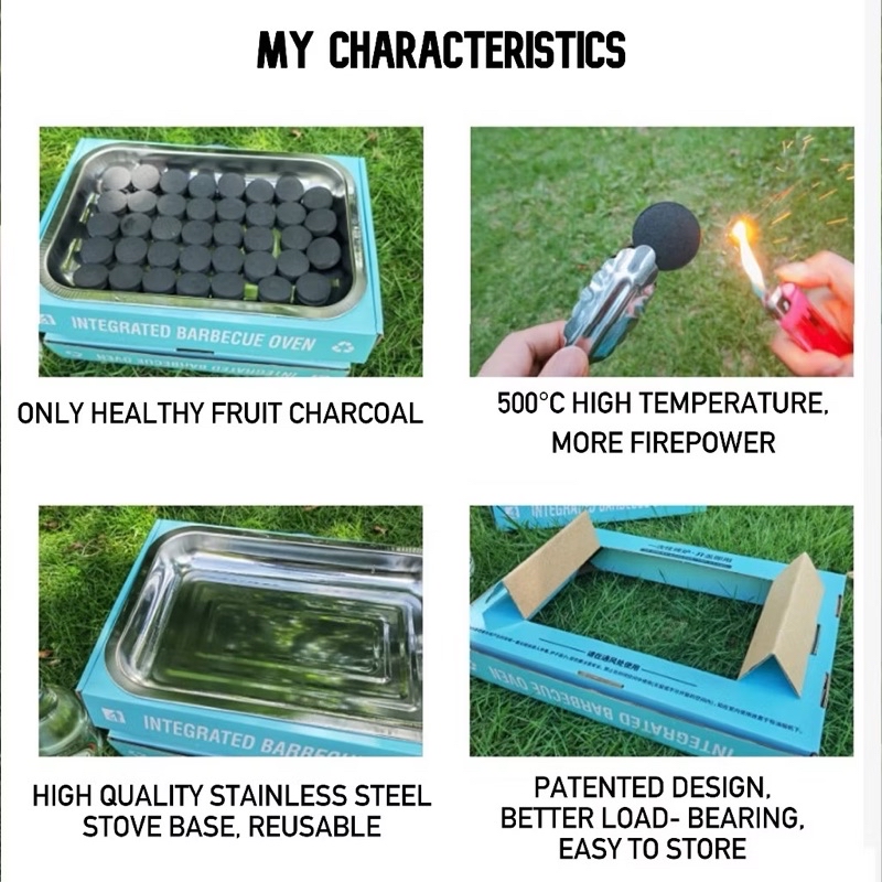 Disposable Instant BBQ Grill free Charcoal Portable Barbecue Set For ...