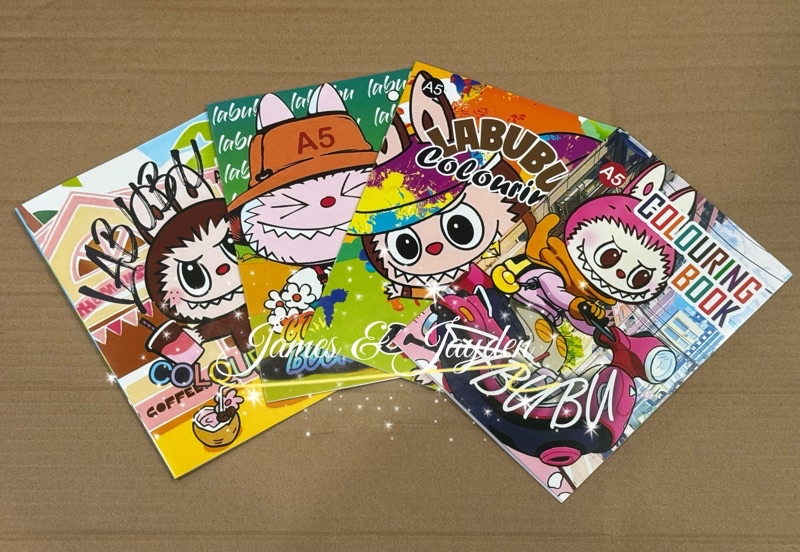 Labubu / Labubu Book / Labubu Colouring Book / Colouring Book ...