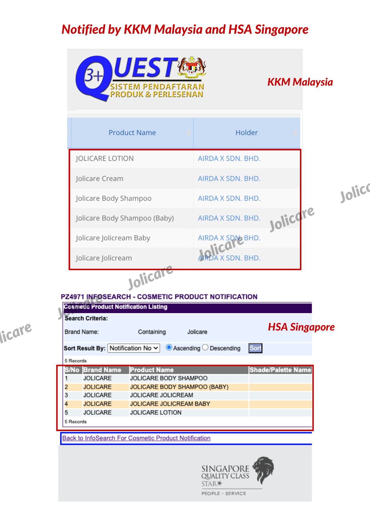 Jolicare Daily Care Set - Herbal Repair For Dry Itchy and Sensitive ...