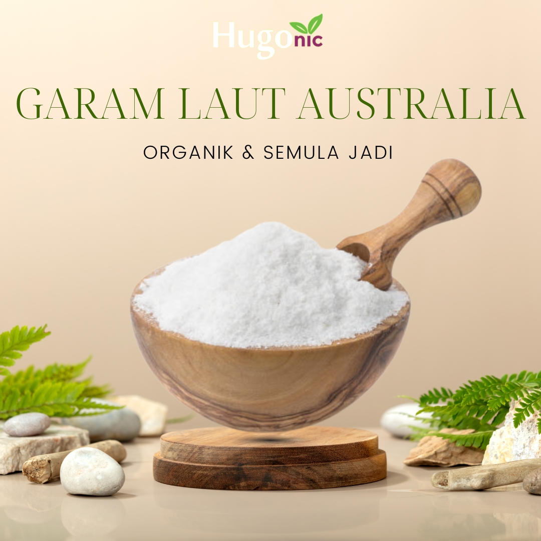 Hugonic Organik Garam Laut Halus (500g) | Shopee Singapore