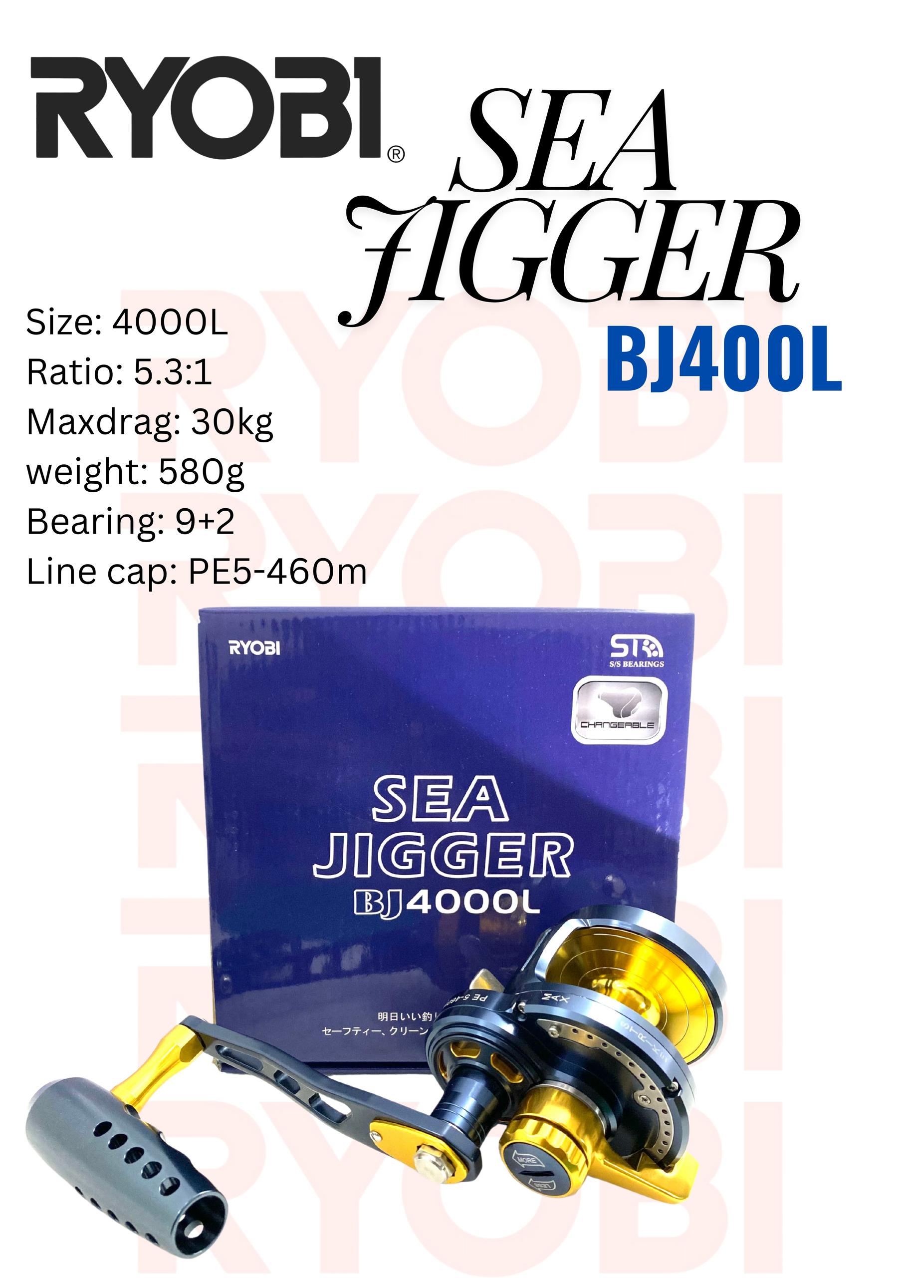 RYOBI SEA JIGGER BJ4000L | Shopee Singapore