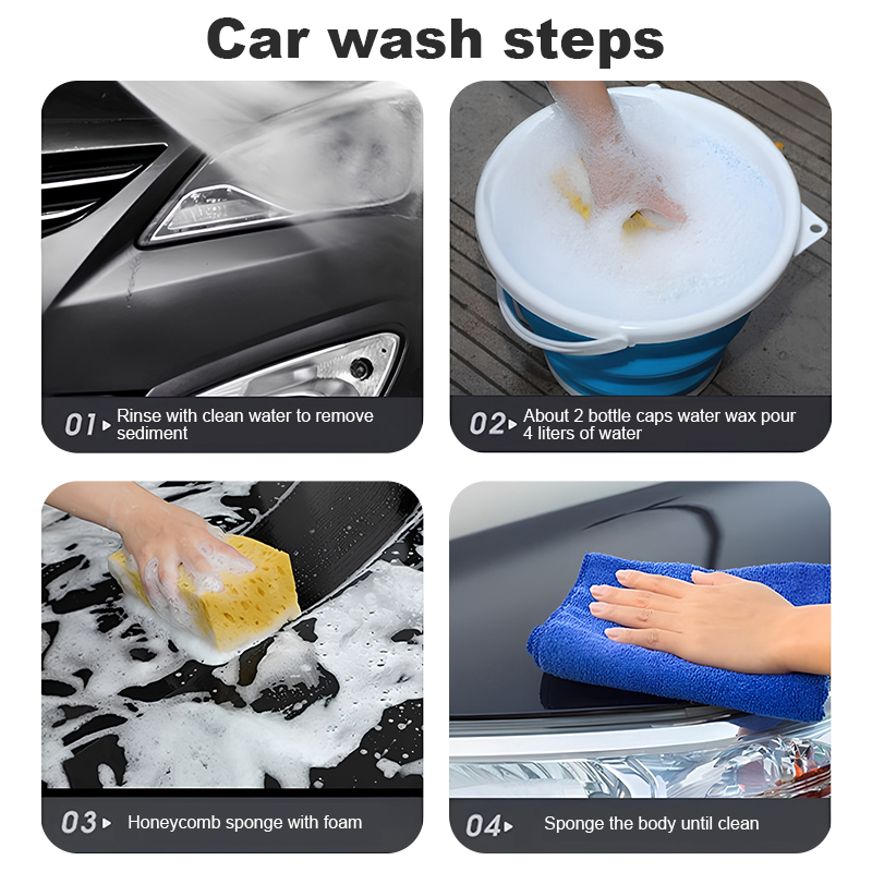 20L Car Wash Water Wax Nano Car Shampoo Foam Sabun Kereta Car Wash ...