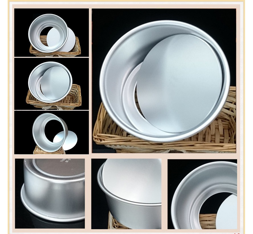 4/6/8/9/10 Inch Round Cake Mould Aluminum Alloy Nonstic Cake Pan with ...