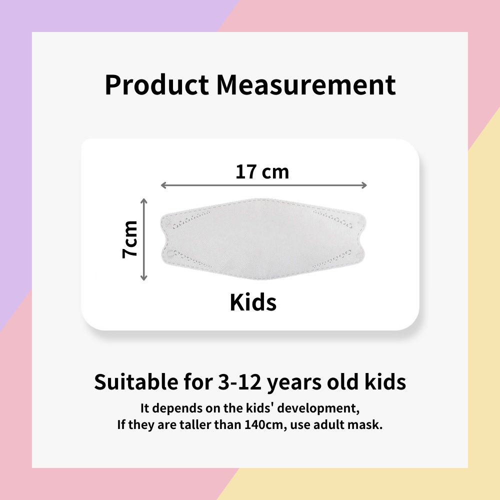 Kids KF94 Face Mask – Korea Design 4-Ply Protective Mask Topeng Muka ...