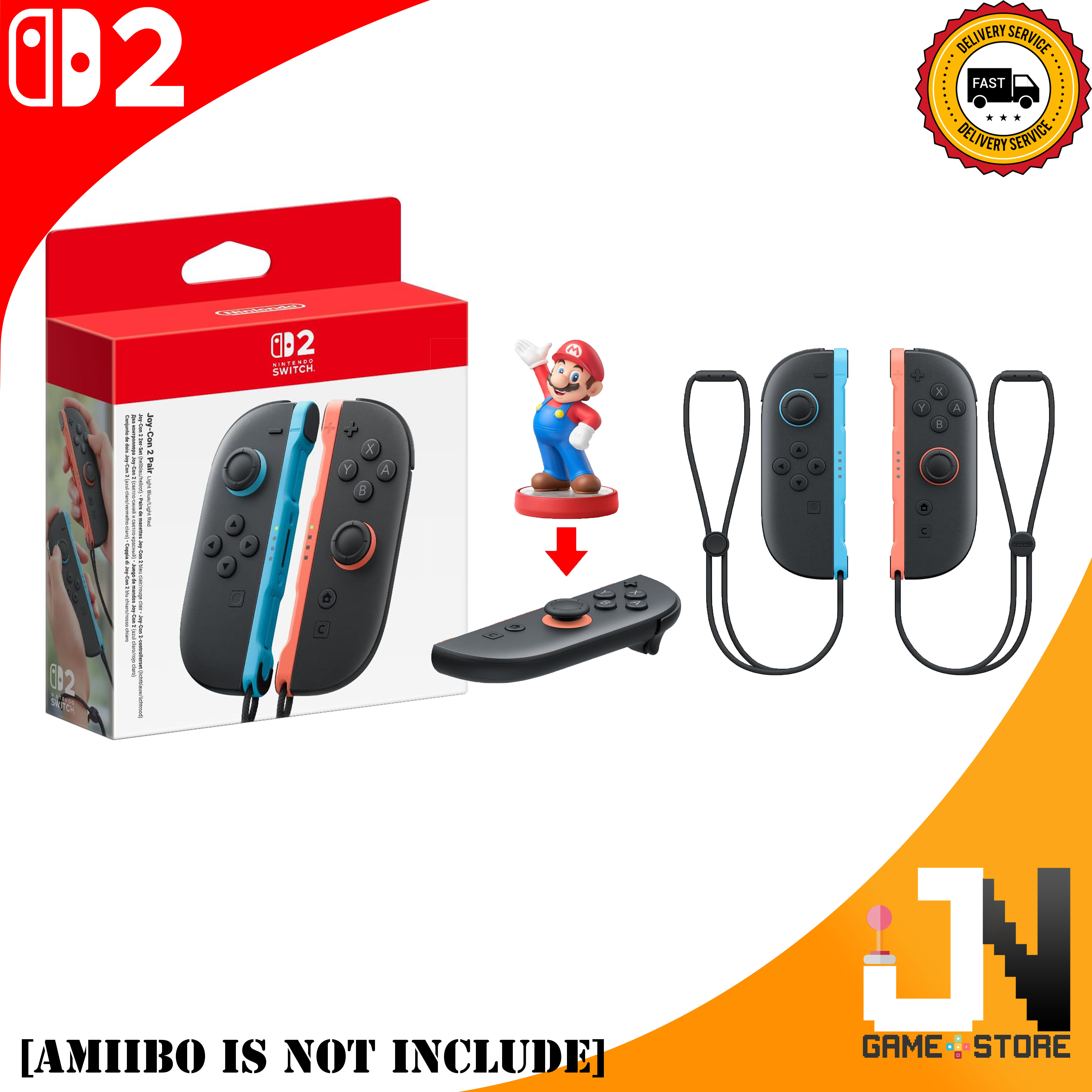 Nintendo Switch 2 Official Joy Con Joy-Con Controllers (NEW) | Shopee ...