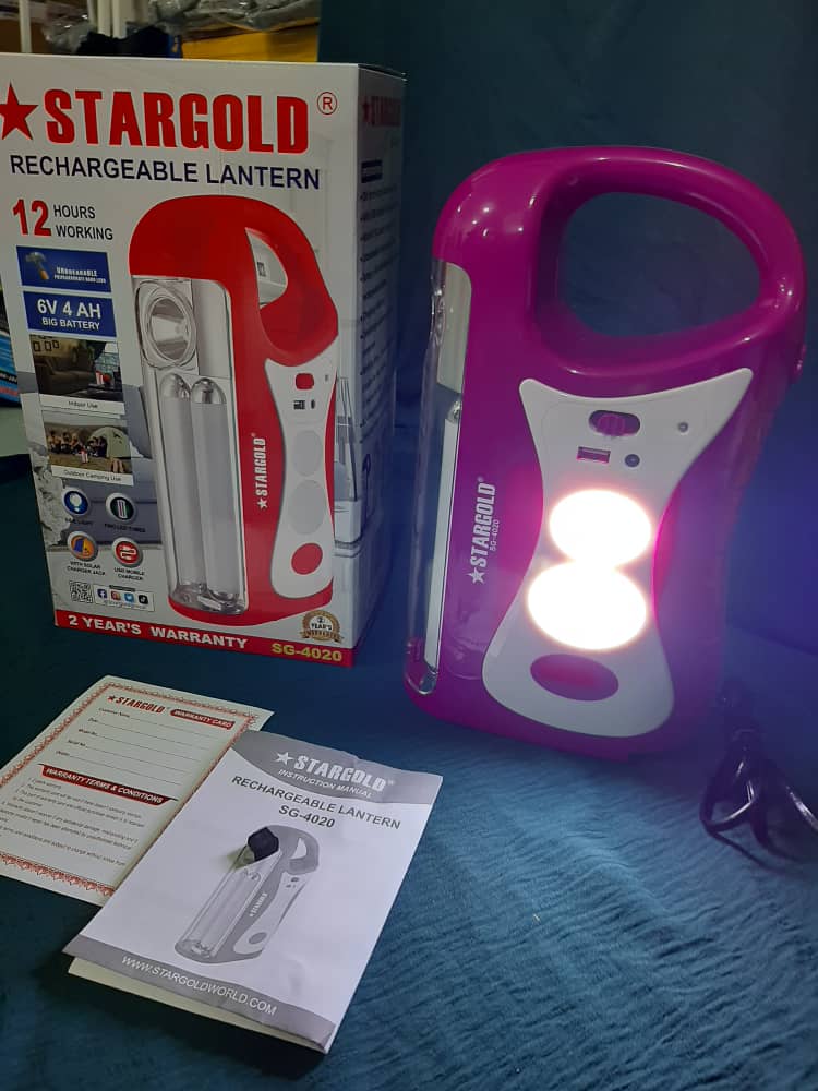 Stargold SG-4019 / SG-4020 / SG-4021 Emergency Rechargeable LED Light ...